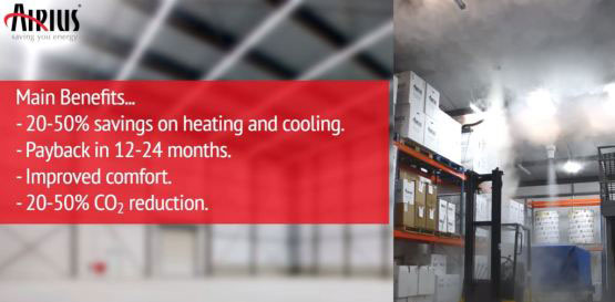 Video: See The Airius System In Action | Airius Destratification Fans