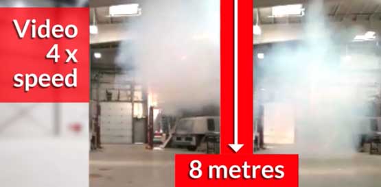 Video | Destratification Fan Smoke Test | Airius 25 Vs Zoo Fan H30