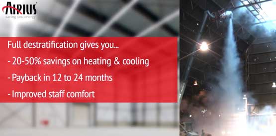 Video | Destratification Fan Smoke Test - Airius 60 Vs Zoo Fan H60