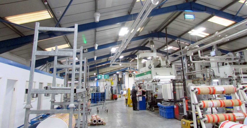 Warehouse Ceiling Fans | Airius Destratification Fan Systems