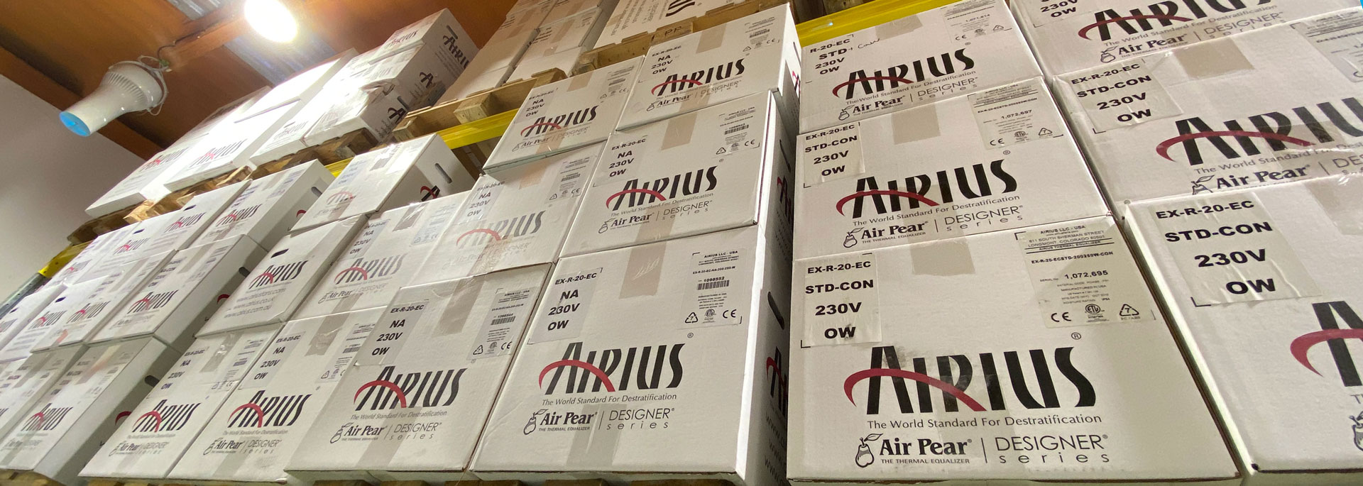 About Airius | World Leading Destratification Fan Systems